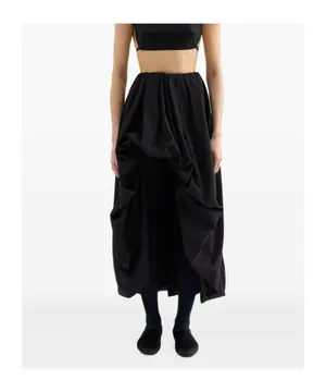 JIL SANDER Asymmetric Draped Skirt
