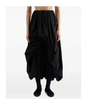 JIL SANDER Asymmetric Draped Skirt