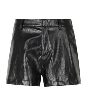Federica Tosi Belt-loop Shorts - Black