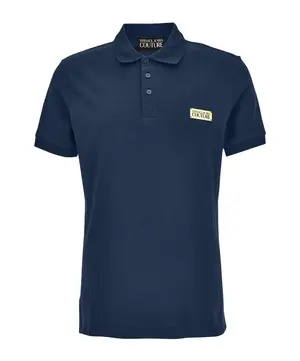 Versace Appliqu Polo Shirt