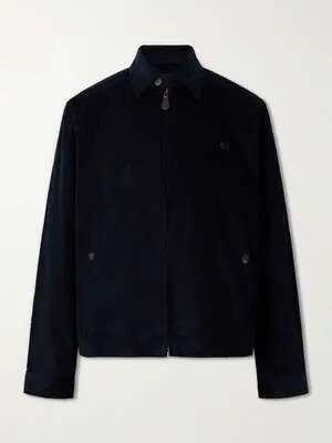WALES BONNER Drew Cotton-corduroy Blouson Jacket - Navy
