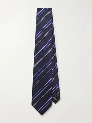TOM FORD 8cm Silk-twill Neck Tie - Blue