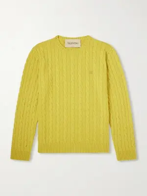 Valentino Garavani Vlogo Cashmere Sweater