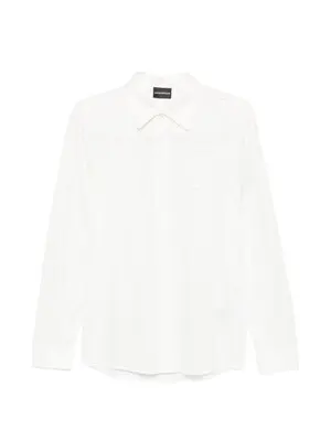 Emporio Armani Cotton Blend Shirt - White