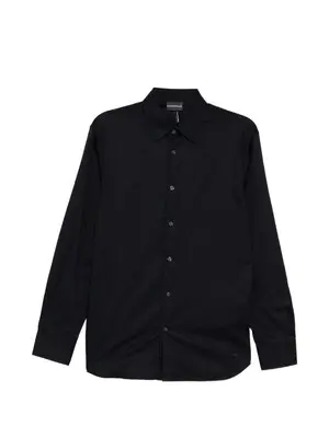 Emporio Armani Cotton Shirt - Blue