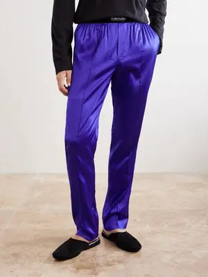 TOM FORD Silk-blend Satin Pyjama Trousers