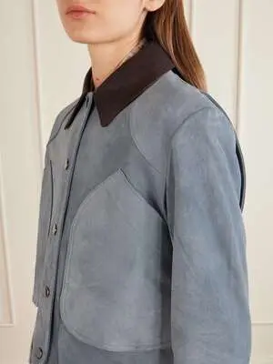Veronica Beard Walters Suede Jacket