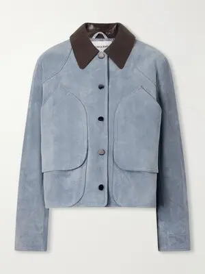 Veronica Beard Walters Suede Jacket