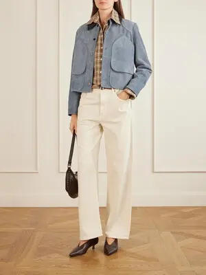 Veronica Beard Walters Suede Jacket