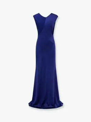 Alberta Ferretti Viscose Long Dress