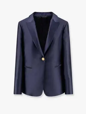 Alberta Ferretti Mikado Blazer