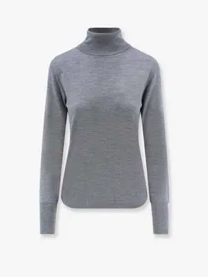 Aspesi Turtleneck Virgin Wool Sweater - Grey