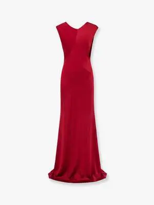 Alberta Ferretti Viscose Long Dress
