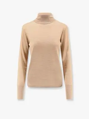Aspesi Virgin Wool Turtleneck - Beige