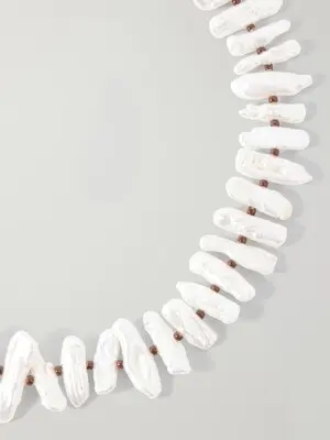 ROXANNE ASSOULIN Beaded Pearl Necklace