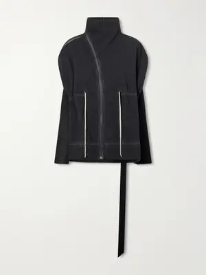 Rick Owens Mountain Sail Cotton-jersey Jacket