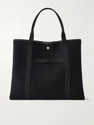 Rue De Verneuil Traversée Canvas Tote - Black