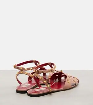 Valentino Garavani Studdy Leather Sandals