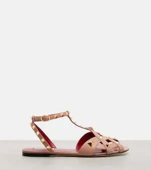 Valentino Garavani Studdy Leather Sandals
