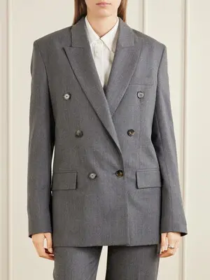 Stella McCartney Double-breasted Wool Blazer