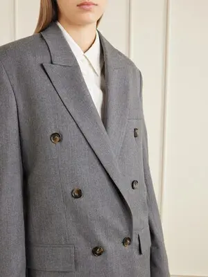 Stella McCartney Double-breasted Wool Blazer