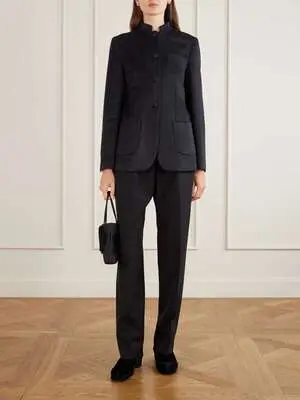 LIBEROWE Alexander Brushed Wool And Cashmere-blend Blazer