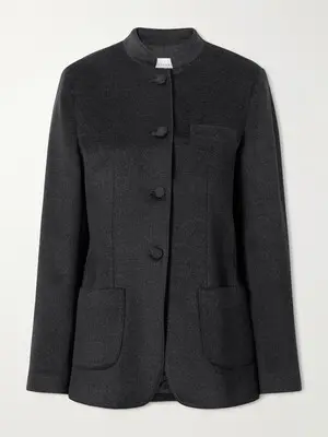 LIBEROWE Alexander Brushed Wool And Cashmere-blend Blazer - Gray