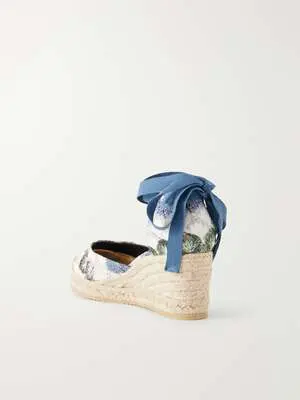 Missoni Eva 60 Braided Wedge Sandals