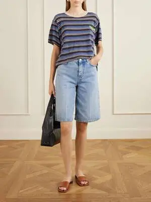 MAISON MARGIELA Striped Knitted T-shirt