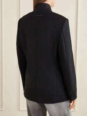 MAISON MARGIELA Wool-blend Zip-up Blazer