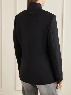 MAISON MARGIELA Wool-blend Zip-up Blazer