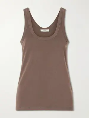 LEMAIRE Cotton Jersey Tank - Metallic