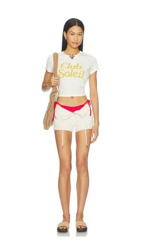 SUNNY SOMEWHERE Club Soleil Tiny Tee