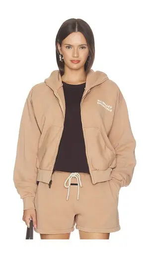 Fear Of God 90's Full Zip Hoodie - Washed Ginger