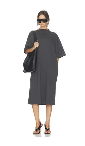 Fear Of God Midi T-shirt Dress - Iron Grey