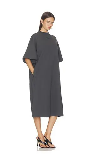 Fear Of God Midi T-shirt Dress - Iron Grey