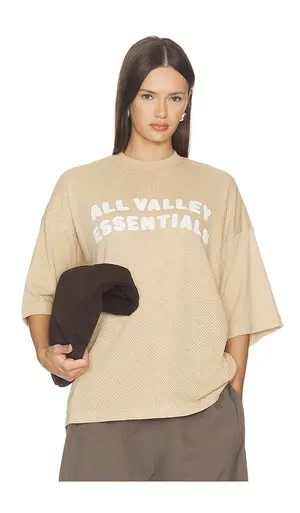 Fear Of God Merch Tee In Nude - Ginger
