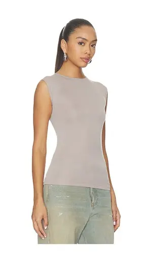 Fear Of God Soft Rib Fitted Tank Top - Seal