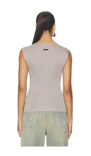 Fear Of God Soft Rib Fitted Tank Top - Seal