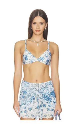 Agua Bendita Lisa Bikini Top - N,a