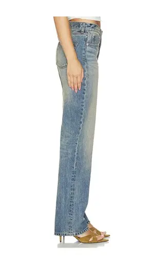 AYA MUSE Straight Leg Denim Jeans