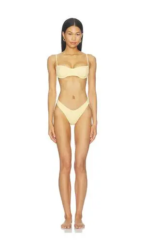 Devon Windsor Larissa Bikini Bottom In Yellow