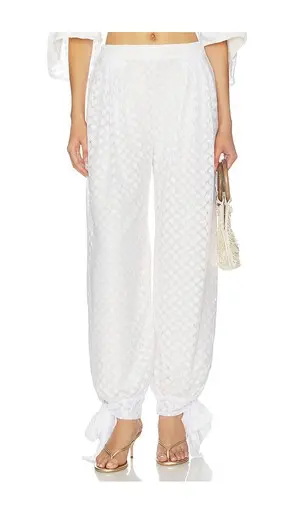 Azulu Elif Pant In Ivory