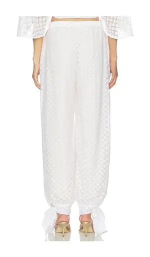 Azulu Elif Pant In Ivory