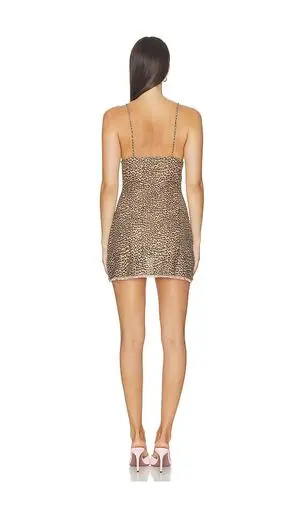 GUIZIO Tallulah Mesh Slip Dress