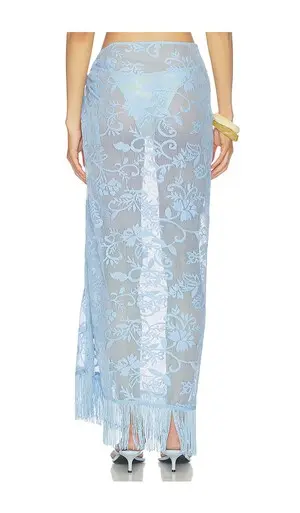 SNDYS. Lace Wrap Skirt