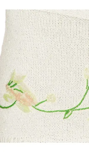 ASTA RESORT Gisele Mini Embroidered Dress