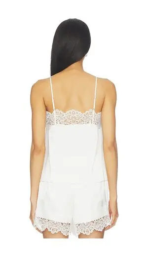 Generation Love Alisa Lace Combo Hammered Satin Cami