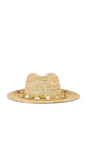 NIKKI BEACH Maya Fedora Hat