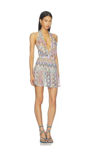 Missoni Short Cover Up Dress In Multi